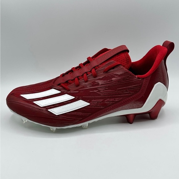 adidas | Shoes | Adidas Adizero Football Cleats Maroonwhite 5 | Poshmark